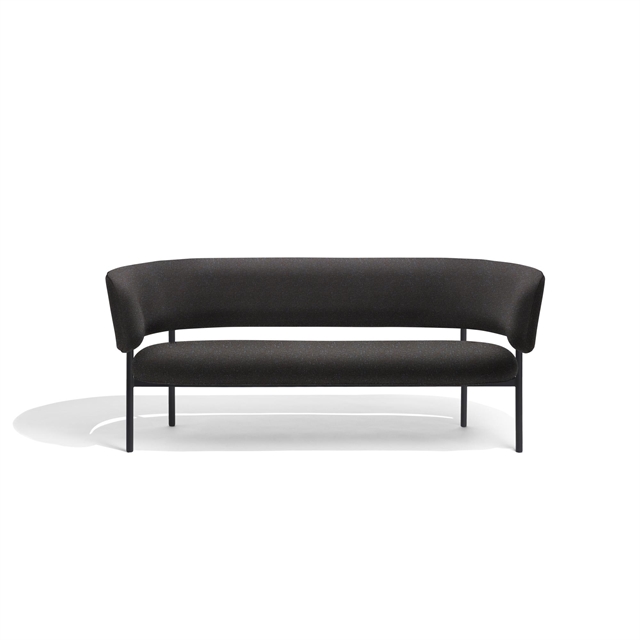Møbel Copenhagen Font Sofa Boucle Zero 0010/Black Frame | AndLight